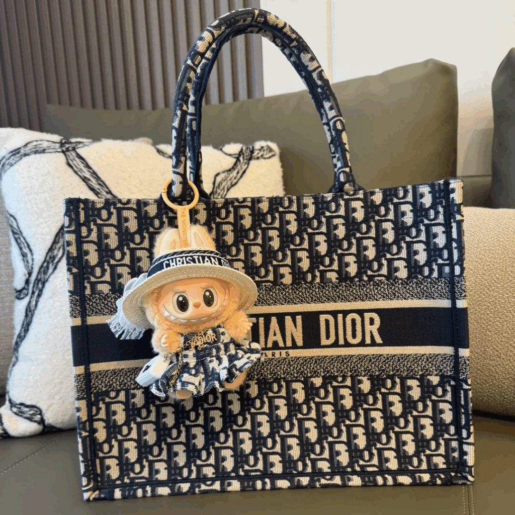 Labubu Luxury Inspired Elegant Blue Outfit Set - Labubu Hut