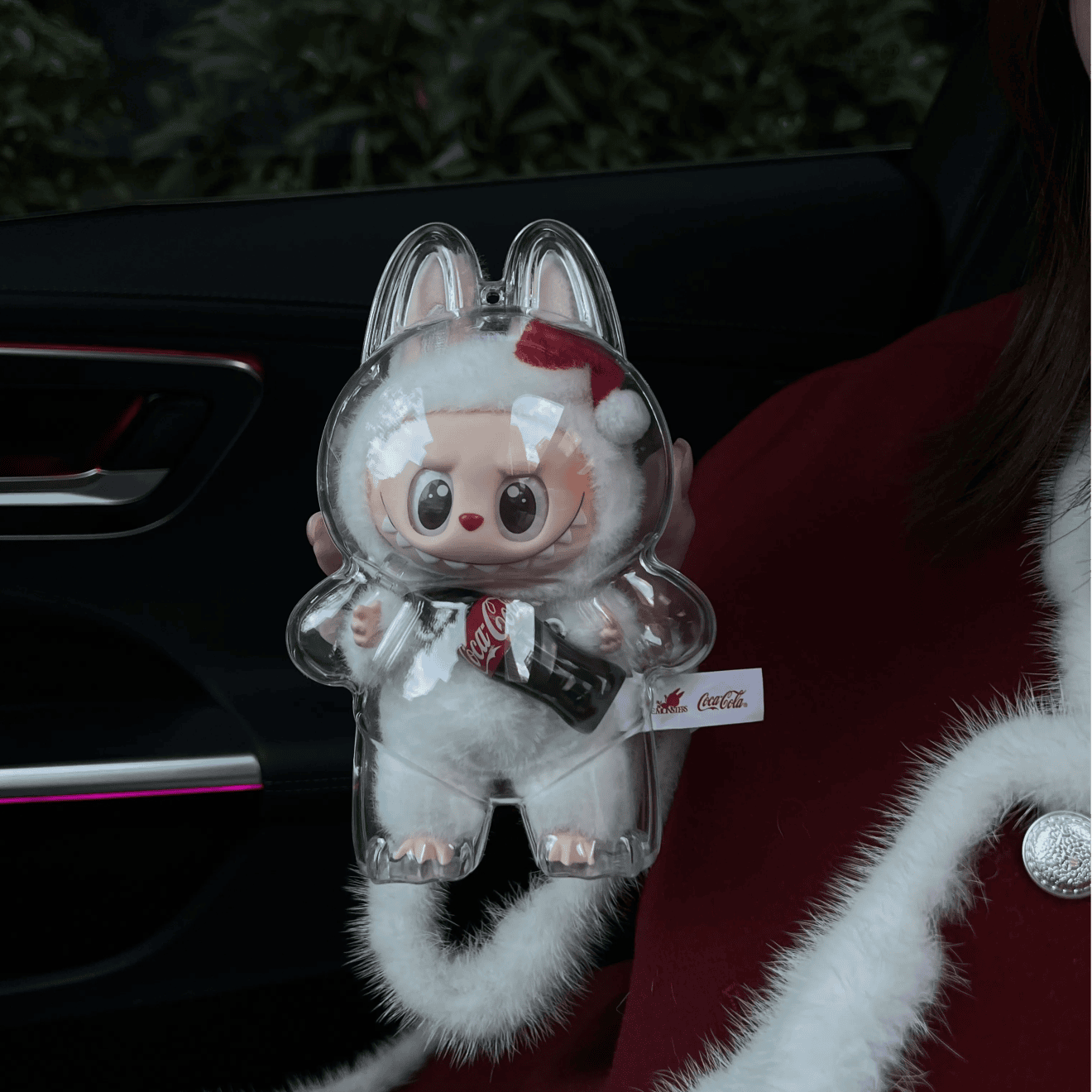 Clear Hard Case Cover For Labubu With Strap - Labubu Hut