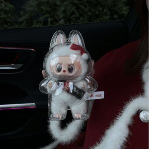 Clear Hard Case Cover For Labubu With Strap - Labubu Hut