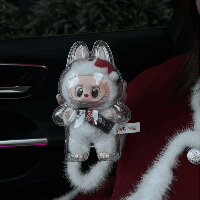 Clear Hard Case Cover For Labubu With Strap - Labubu Hut