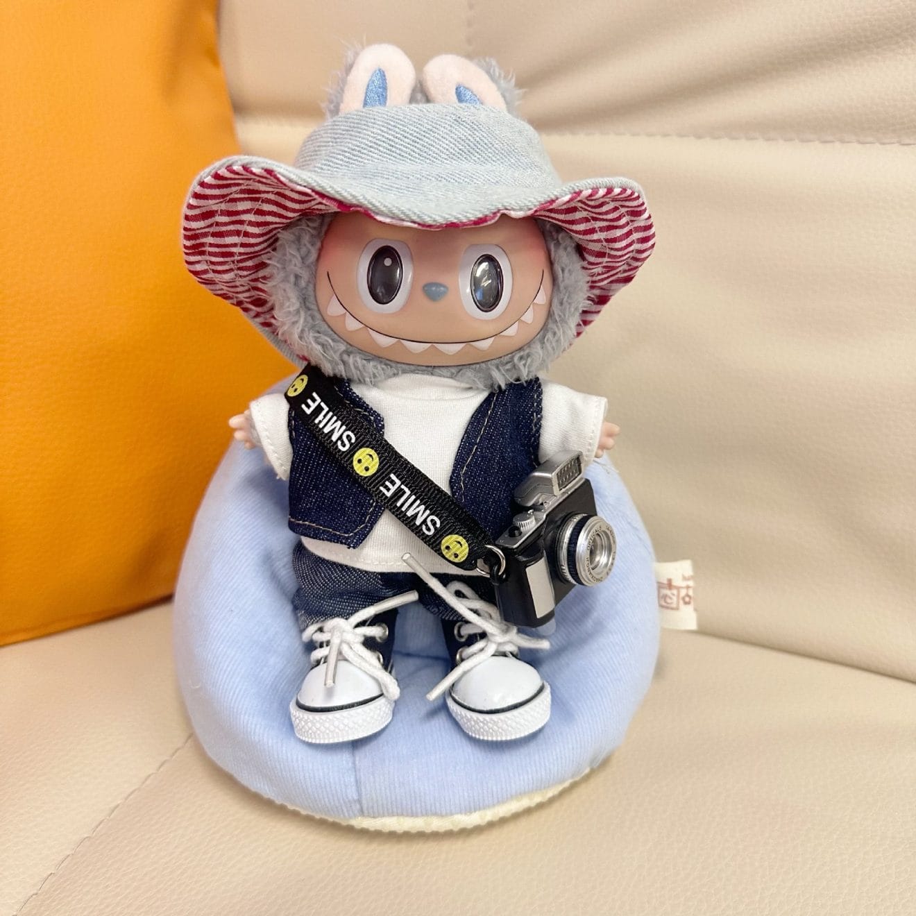 Labubu Bean Bag Chair – Cute Mini Sofa For Stylish Display - Labubu Hut