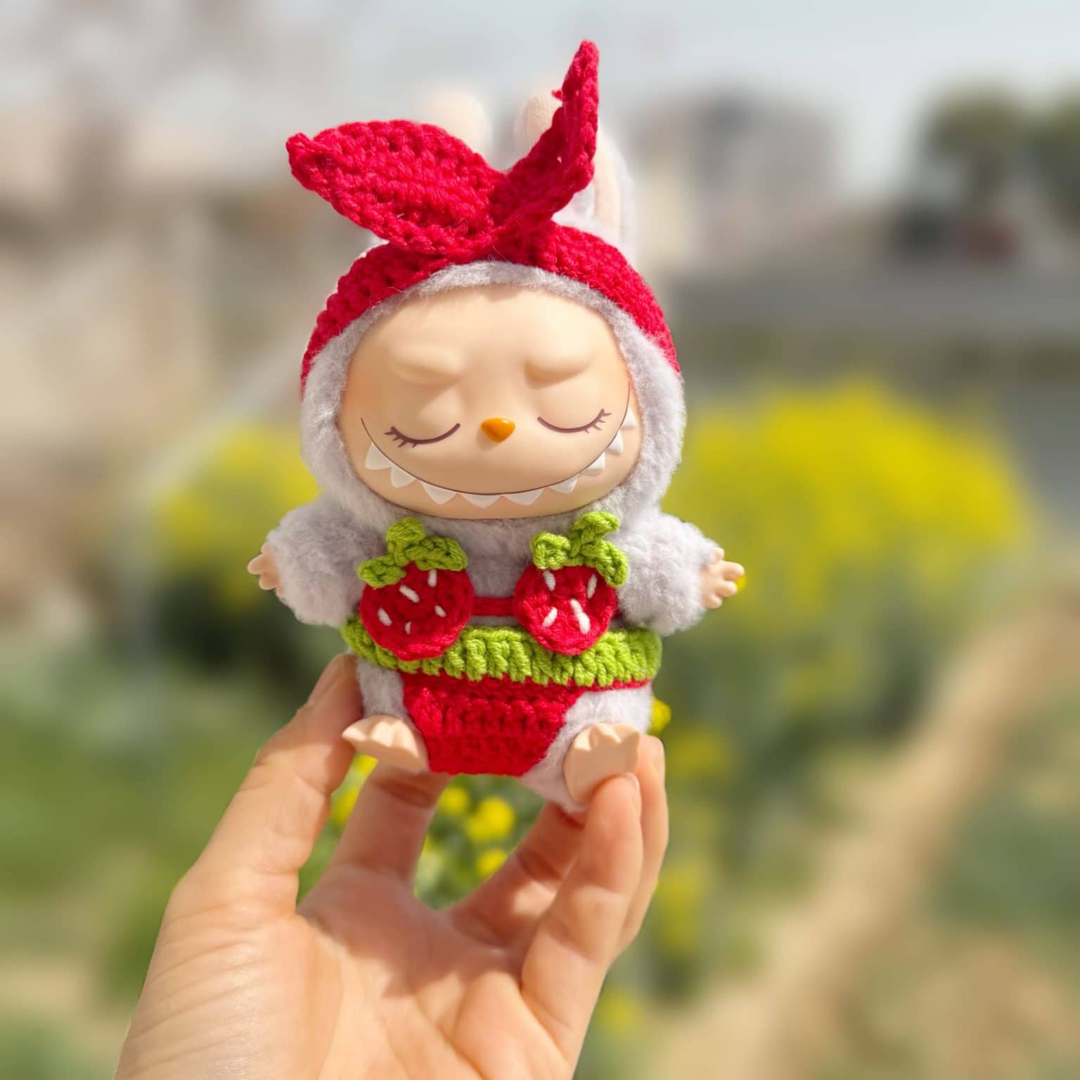 Labubu Strawberry Bikini Set - Labubu Hut