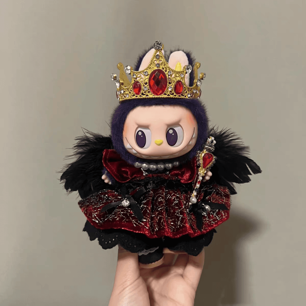 Red Queen Royal Outfit Set For Labubu - Labubu Hut