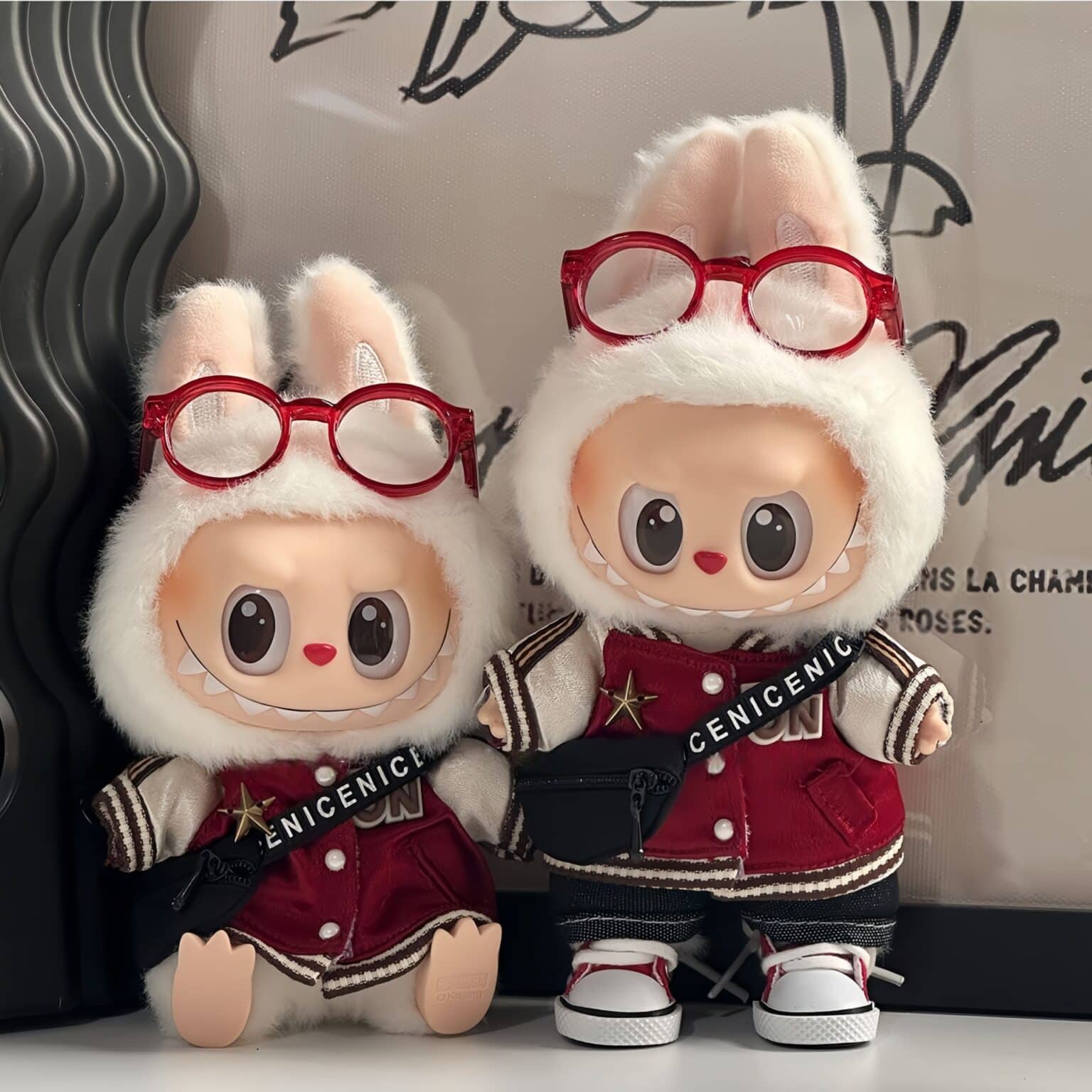 Baseball Uniform Outfit Set For Labubu - Labubu Hut