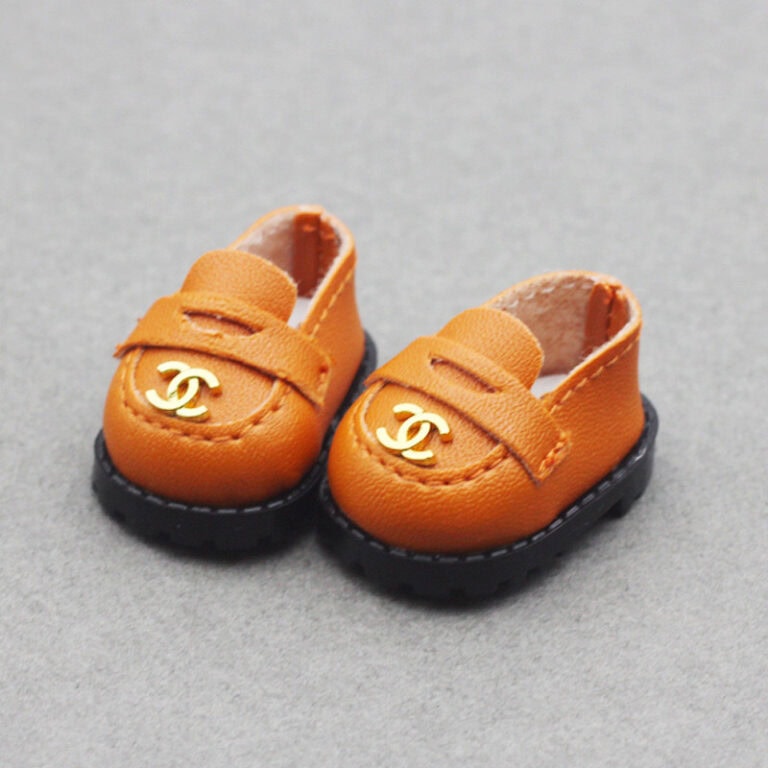 Designer-Style Leather Shoes For Labubu - Labubu Hut
