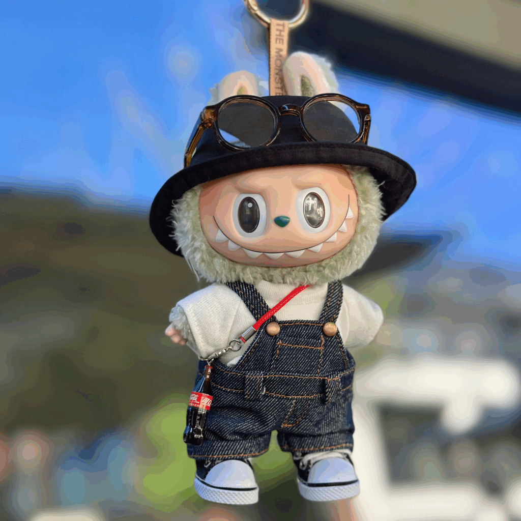Denim Street Style Outfit For Labubu - Labubu Hut