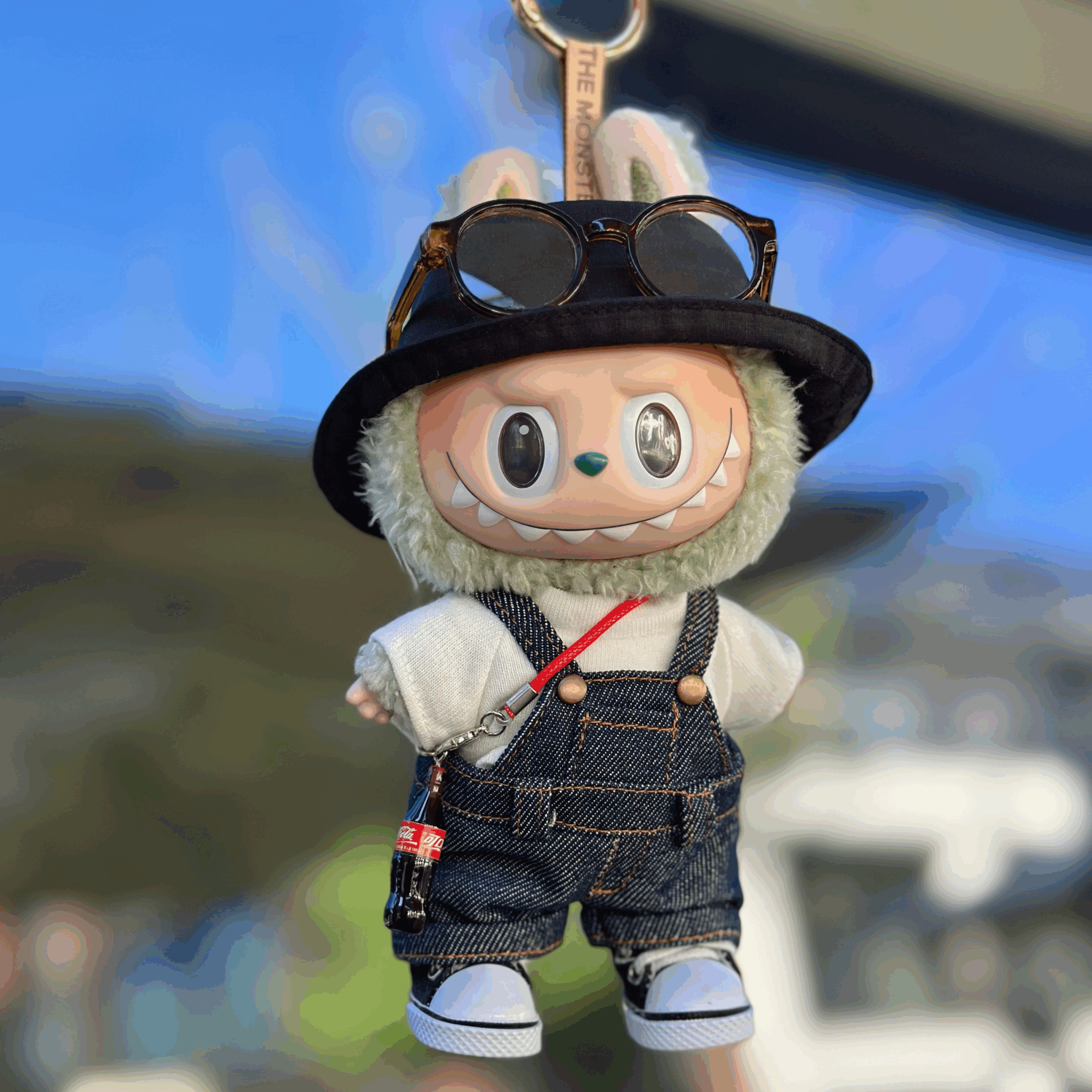 Denim Street Style Outfit For Labubu - Labubu Hut
